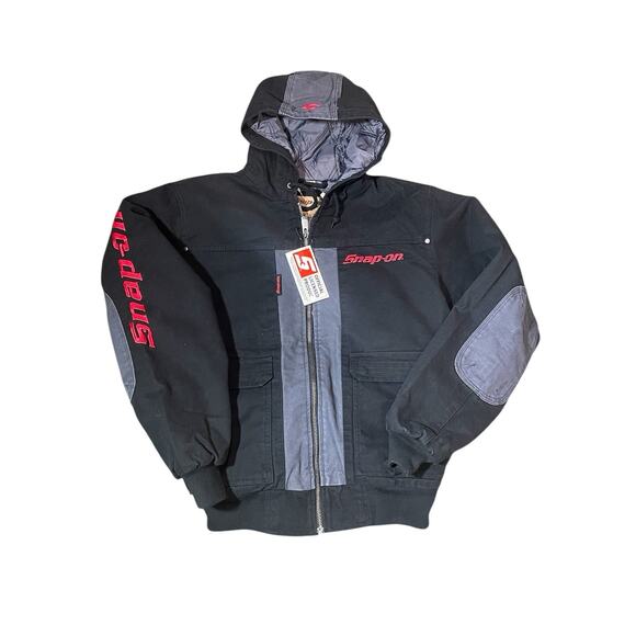 Snap-on | Jackets & Coats | Snapon Tools Heavy Duty Black Canvas Work ...